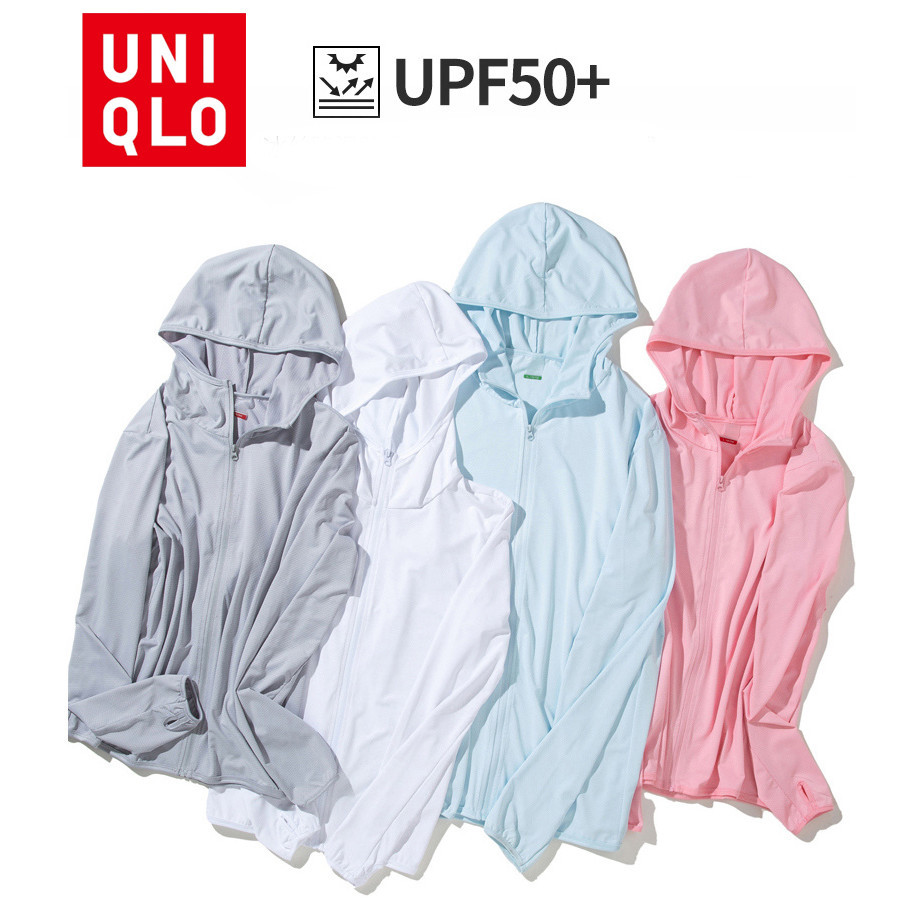 Uniqlo Women Upf50+ Airism Jackets Breathable Uv Sports Sun Protection ...