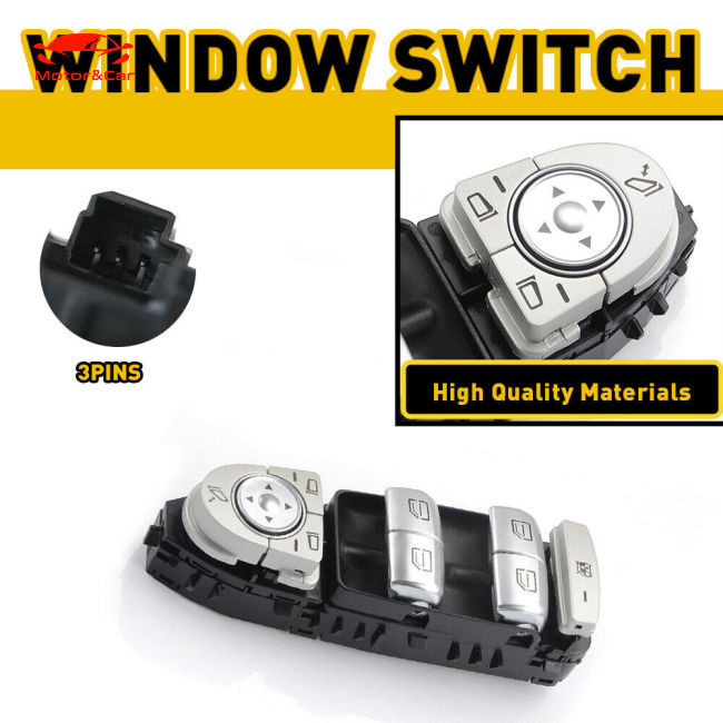 jianting Power Window Switch Button Replacement A2229056800 Compatible ...