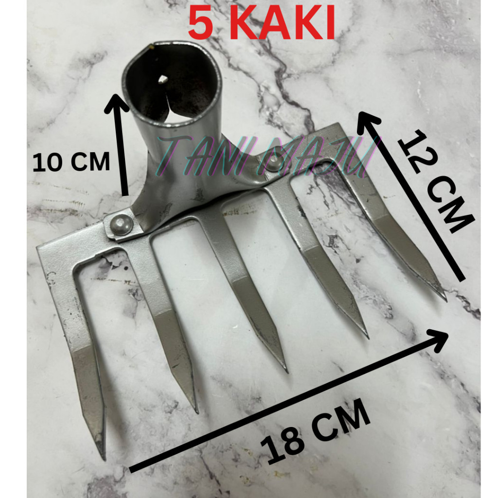 TM2 / HEAVY DUTY GARDENING TOOLS GARDEN RAKE CAKAR BESI / Cakar besi ...