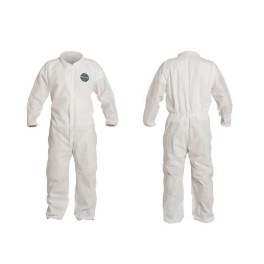 TYVEK DUPONT PROSHIELD BASIC COVERALL (WITHOUT FOOT COVER) | Shopee ...