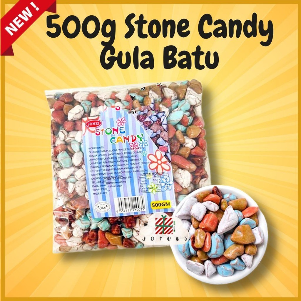 (500g) Alibaba Chocolate Stone Candy / Gula Batu / 石头糖 | Shopee Malaysia