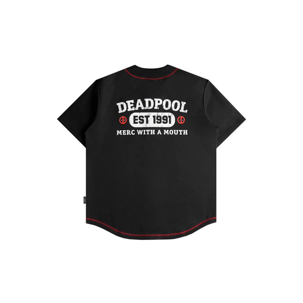 TNTCO X MARVEL SERIES DEADPOOL BASEBALL JERSEY | Shopee Malaysia