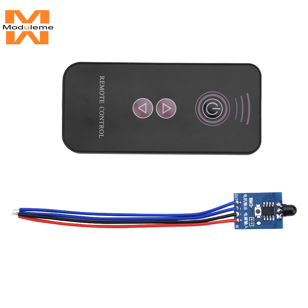 Dc3-12V Miniature Wireless Remote Control Forward and Reverse Pwm Speed ...