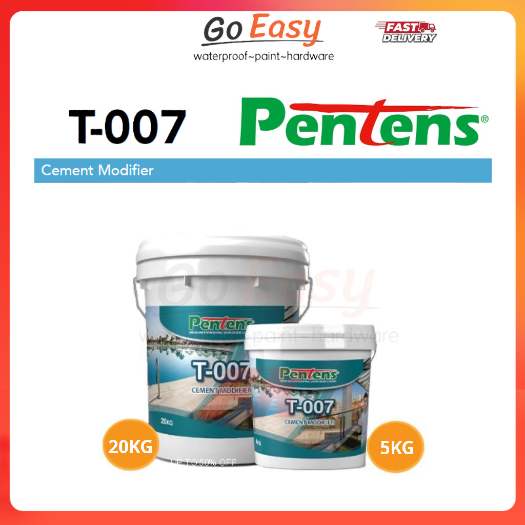 4Kg PENTENS T-007 4KG Cement Modifier T007 / Pentens t007 4kg | Shopee ...