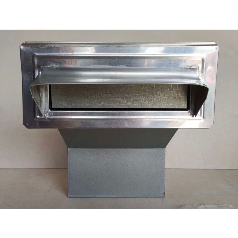 BUILT IN LETTER BOX CONCEAL LETTER BOX PETI SURAT DALAM TIANG | Shopee ...