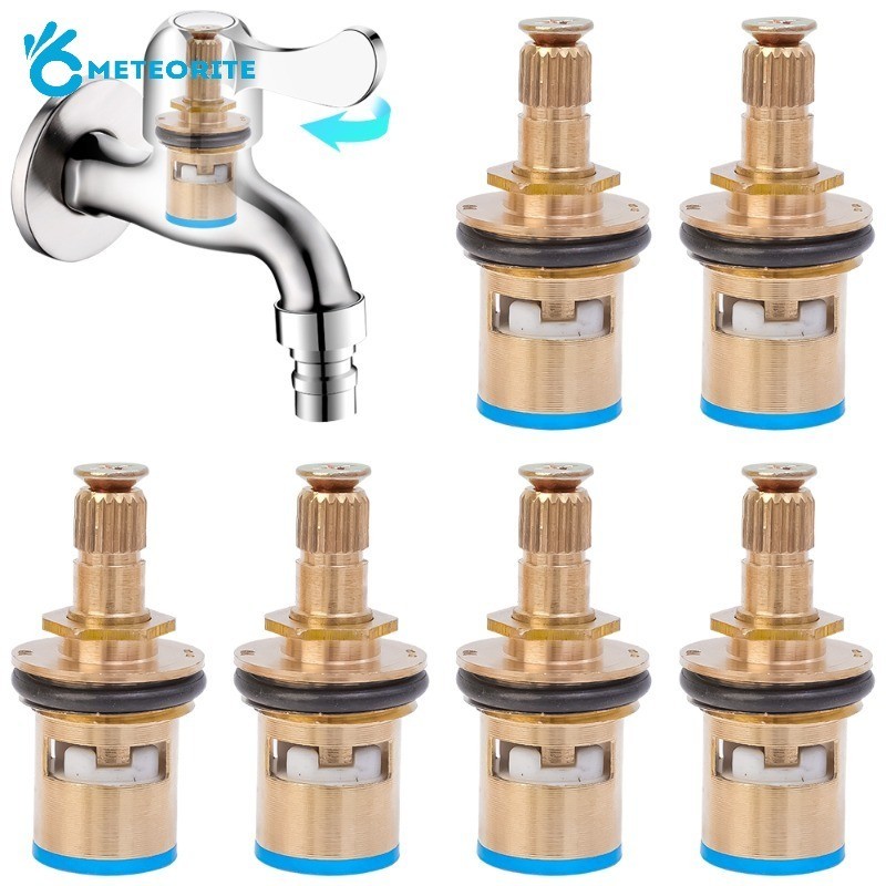 Universal Water Tap Copper Valve Core With O Ring Rubber Gasket Bathtub ...