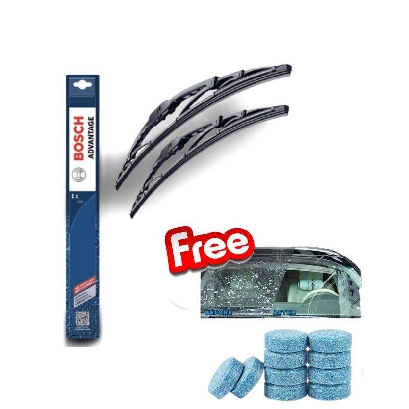 Bosch Advantage Wiper Blade (Set) for Proton Wira and Proton Satria, BA 20"/17" | Shopee Malaysia