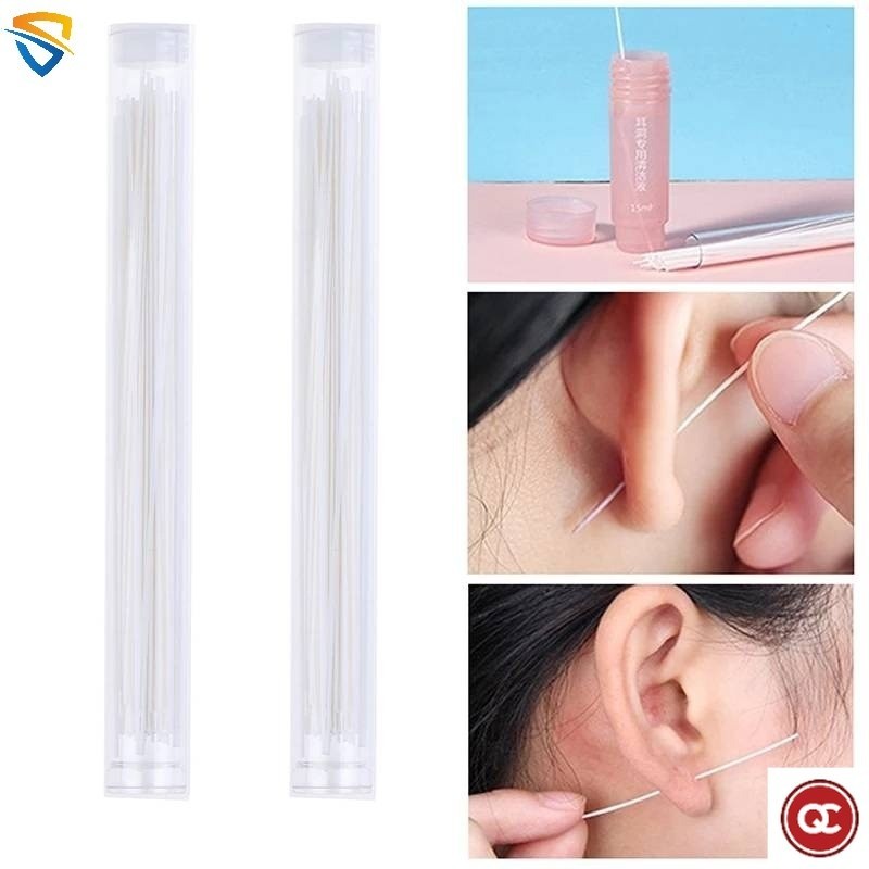 QC 60/70Pcs Healthy Disposable Earrings Hole Cleaner Disinfection Ear ...