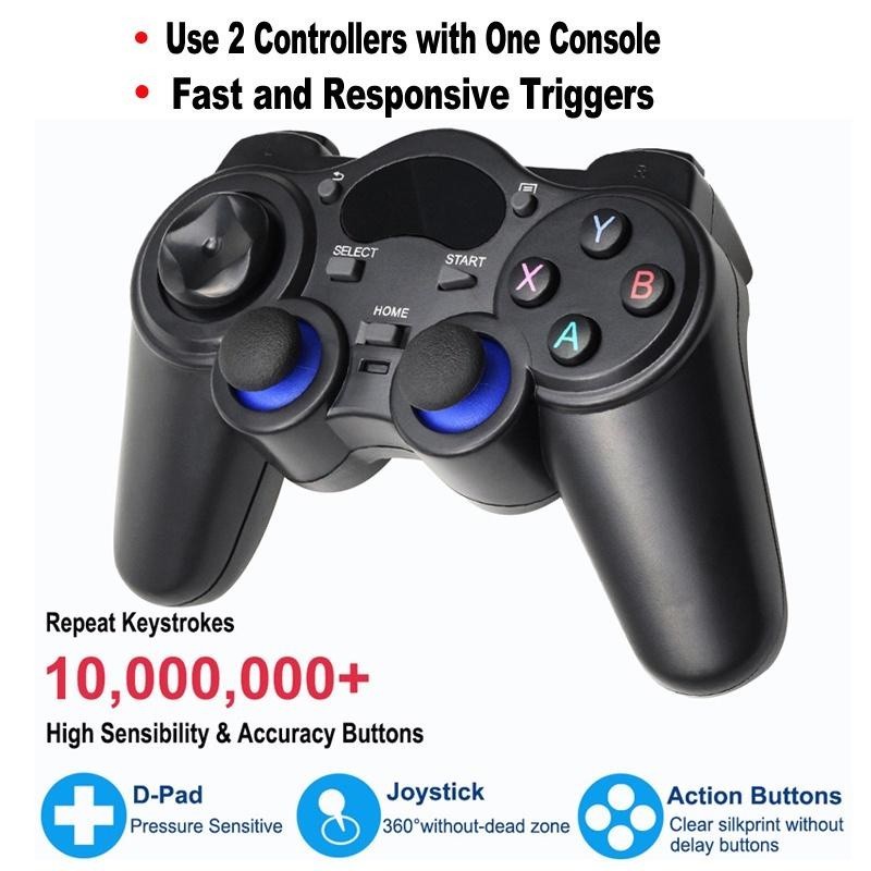 Gaming Console Joystick Game pad 2.4G Wireless Game Controller Gamepad ...