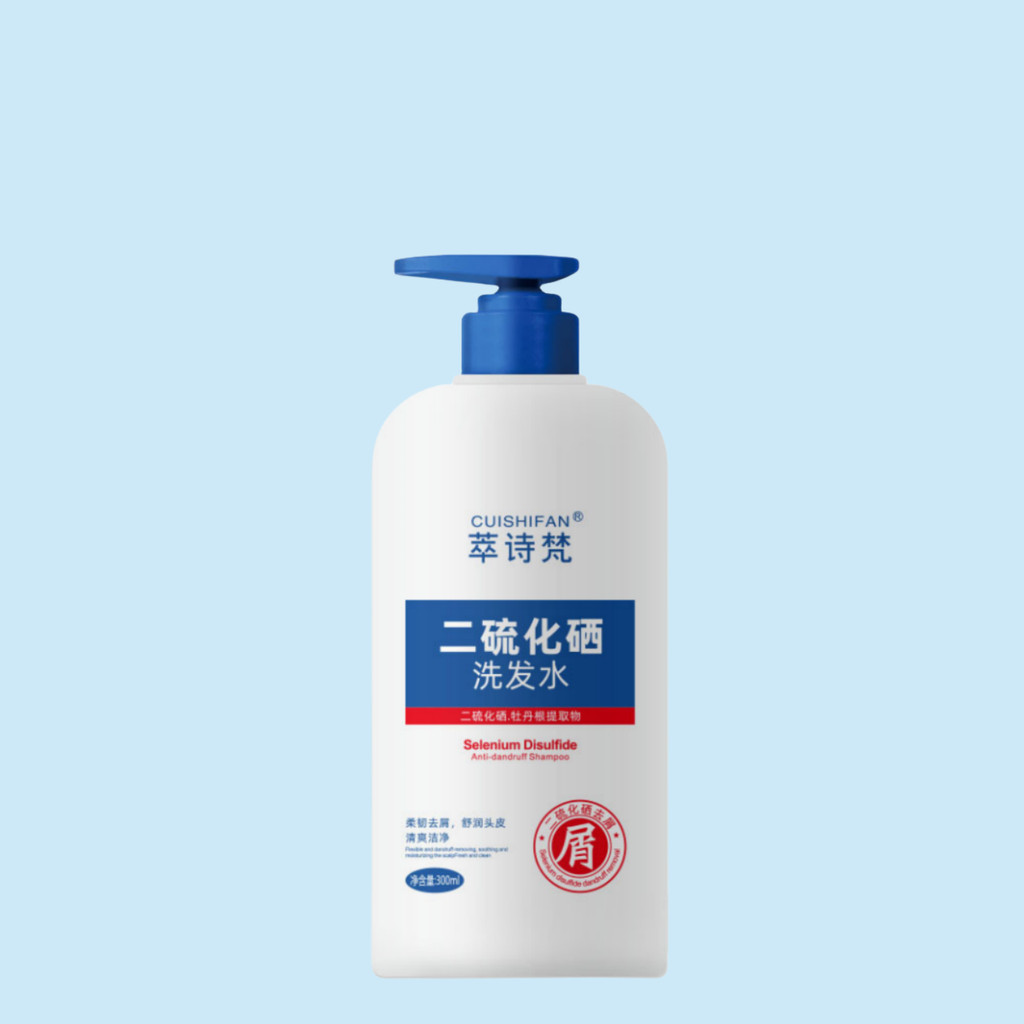 Cui Shi Fan Selenium disulfide shampoo oil control Mite removal ...