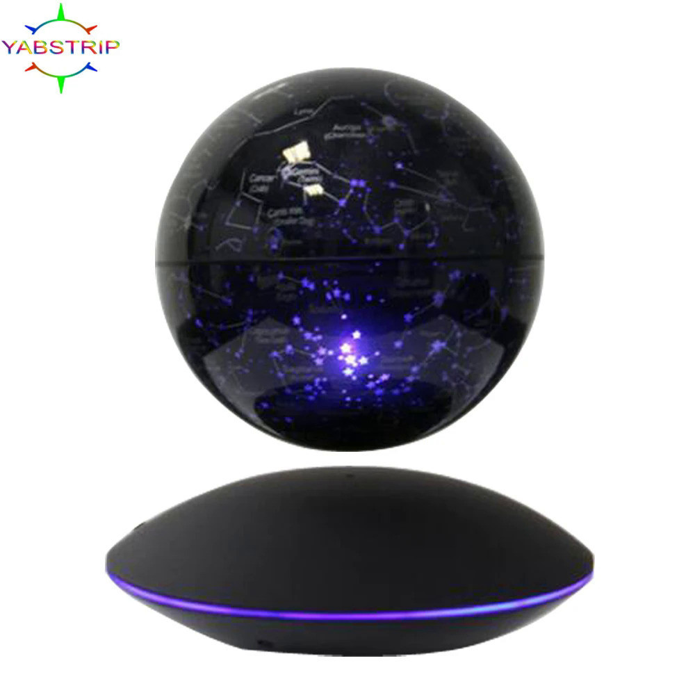 New Creativity 3D Magnetic Levitation Globe LED Night Light 6inch ...