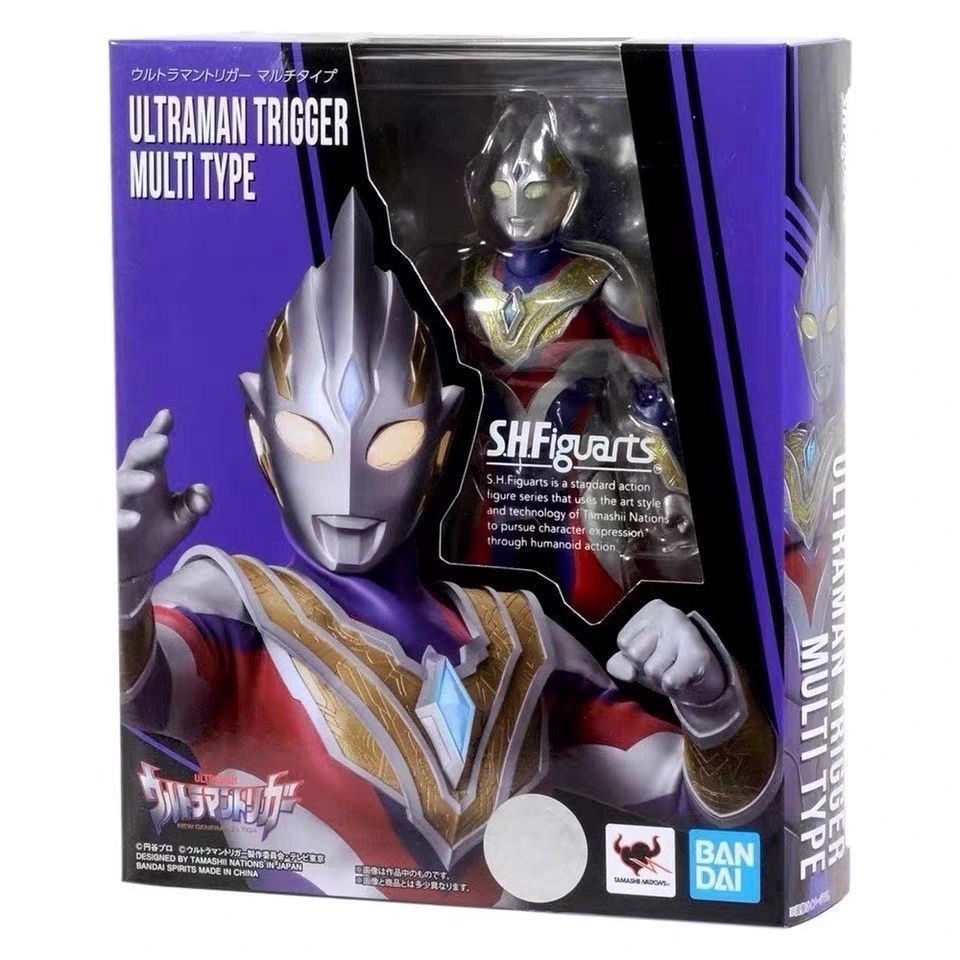 Genuine Bandai Triga Ultraman SHF Composite Form New Generation Diga ...