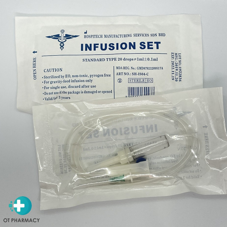 HOSPITECH /Unigloves Sterile IV Infusion Set 1 pcs | Shopee Malaysia