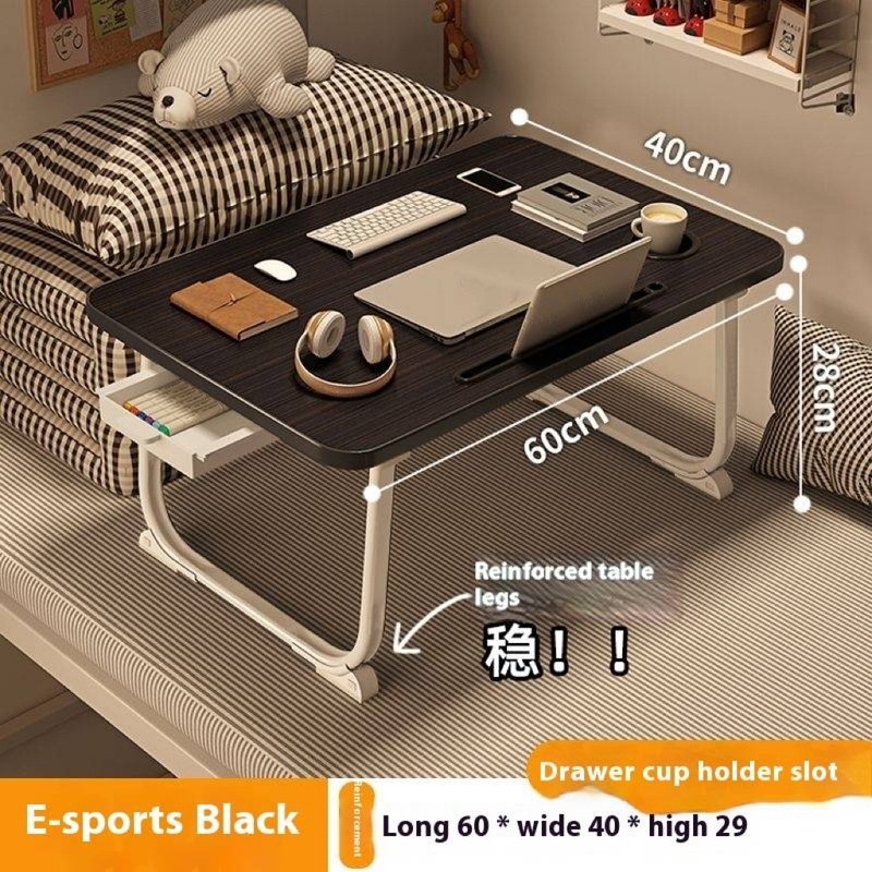 Bed Desk Computer Desk Dormitory Simple Folding Table Bedroom Simple ...
