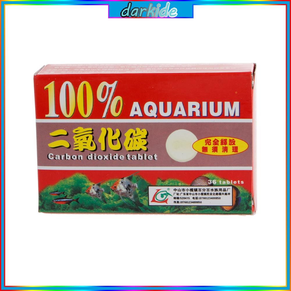 Dark Co2 Tablets 36 TAB Carbon Dioxide Planted Diffuser Tablet Easy and ...