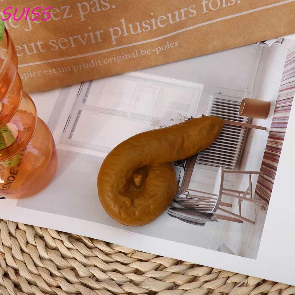 SUISS Prank Fake Poop, Realistic Shits Classic Shit Realistic Fake Turd ...