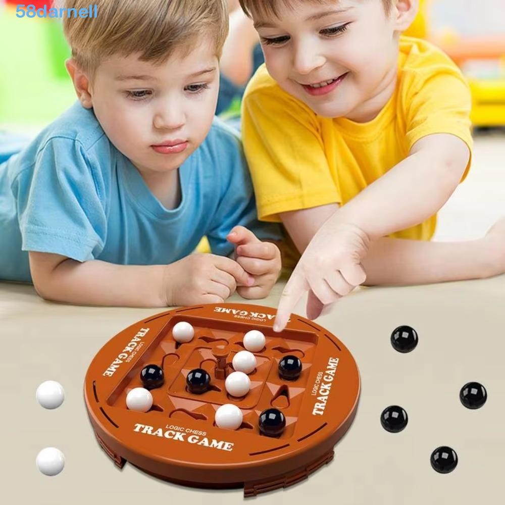 DARNELL 4 in A Row Game, Creativity Reaction Training Orbit Logic Board ...