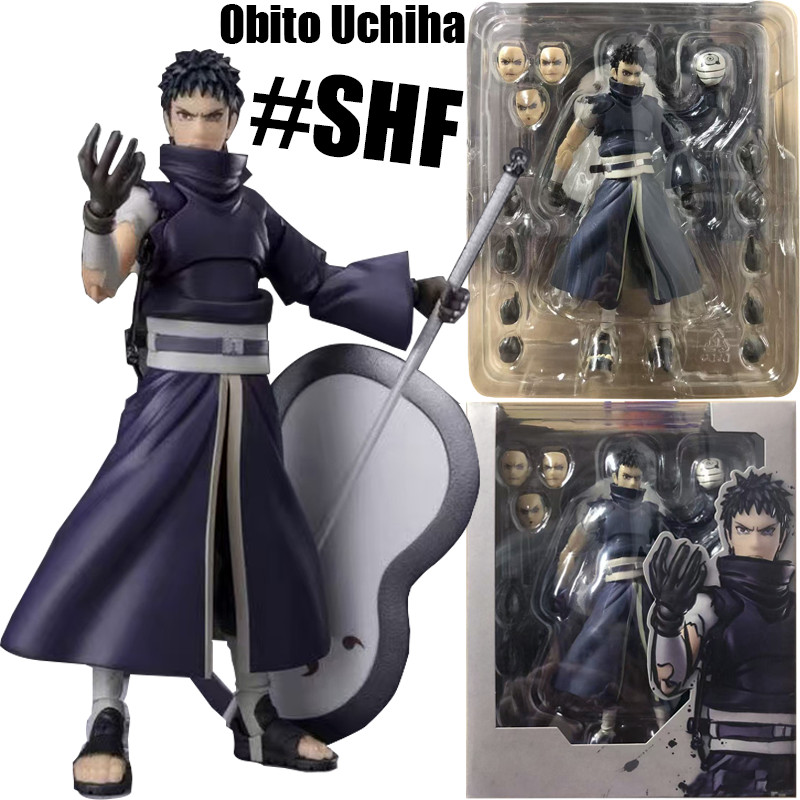 Uchiha Obito Action Figure NARUTO SHF Kakashi Namikaze Minato Gaara ...