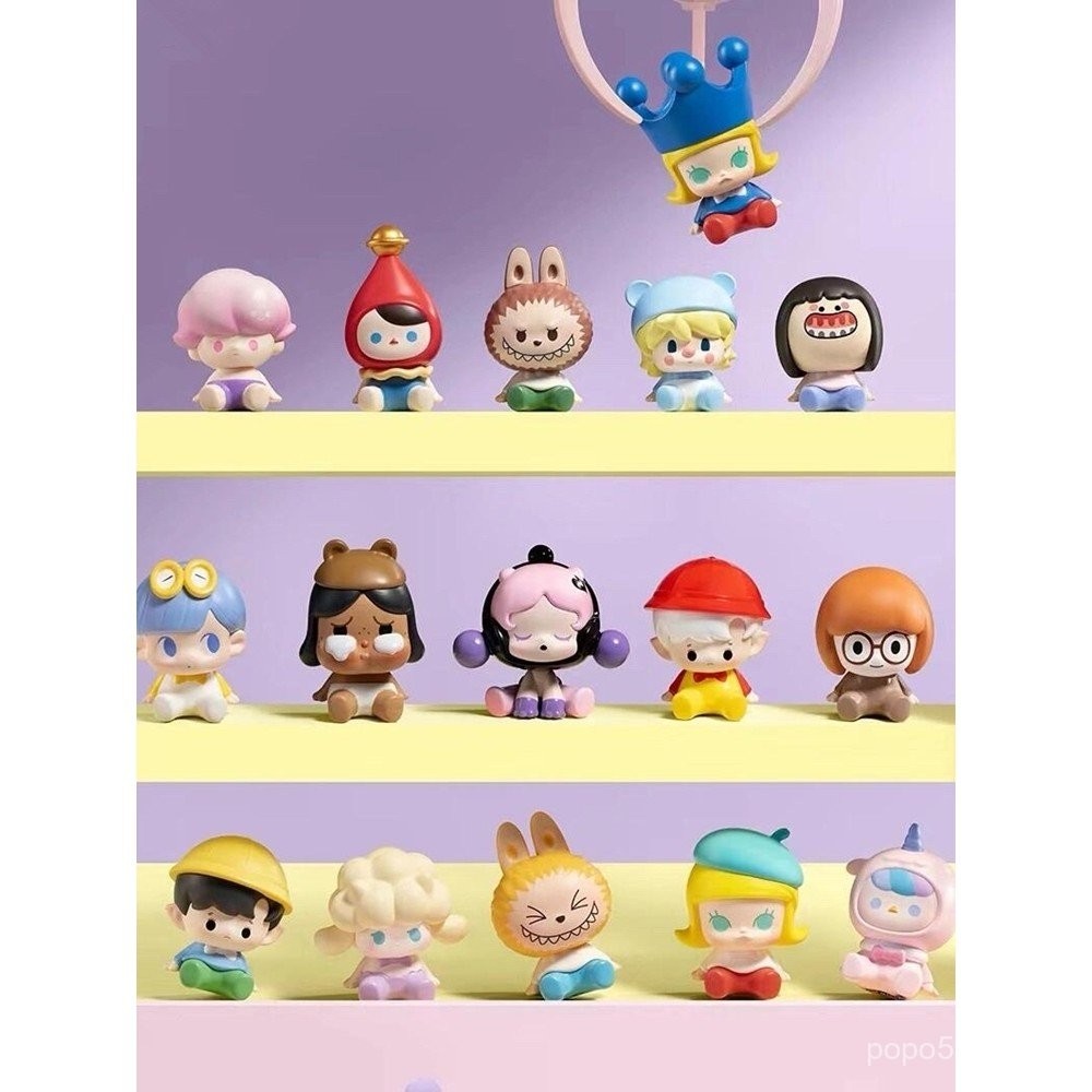 Popmart Genuine Cute Pellets Third Generation Seated Doll POPMART ...