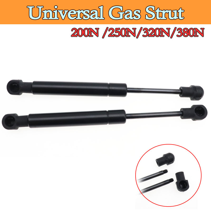 2pcs Car Gas Strut 195mm 8mm Universal Gas Spring Lift Supports Struts ...
