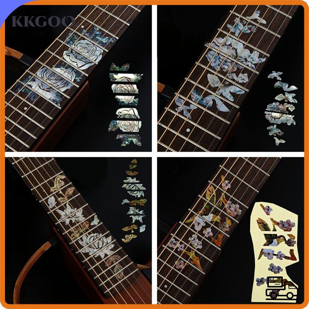 KKGOO Fretboard Sticker 22 Styles Beautiful Music Instrument ...