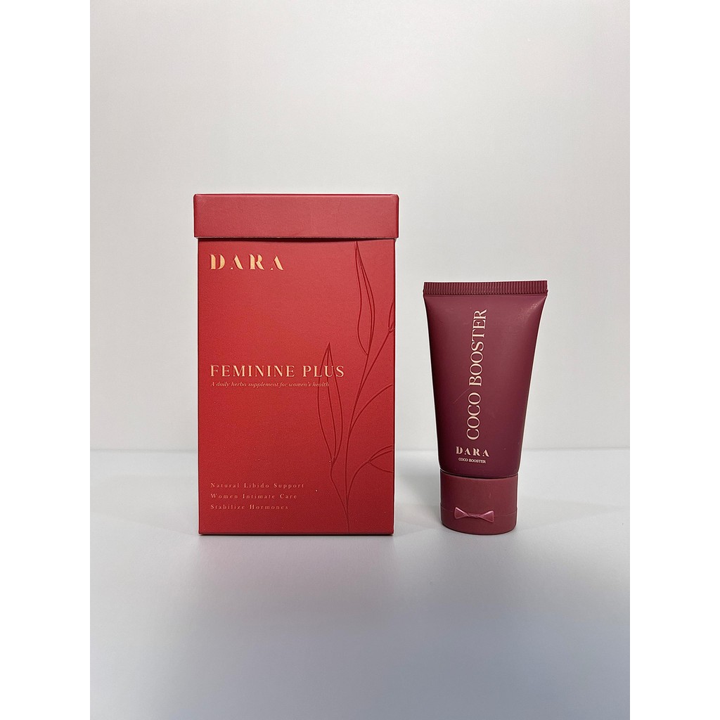 Dara health beauty combo set jimat feminine plus (jd) with mini coco ...