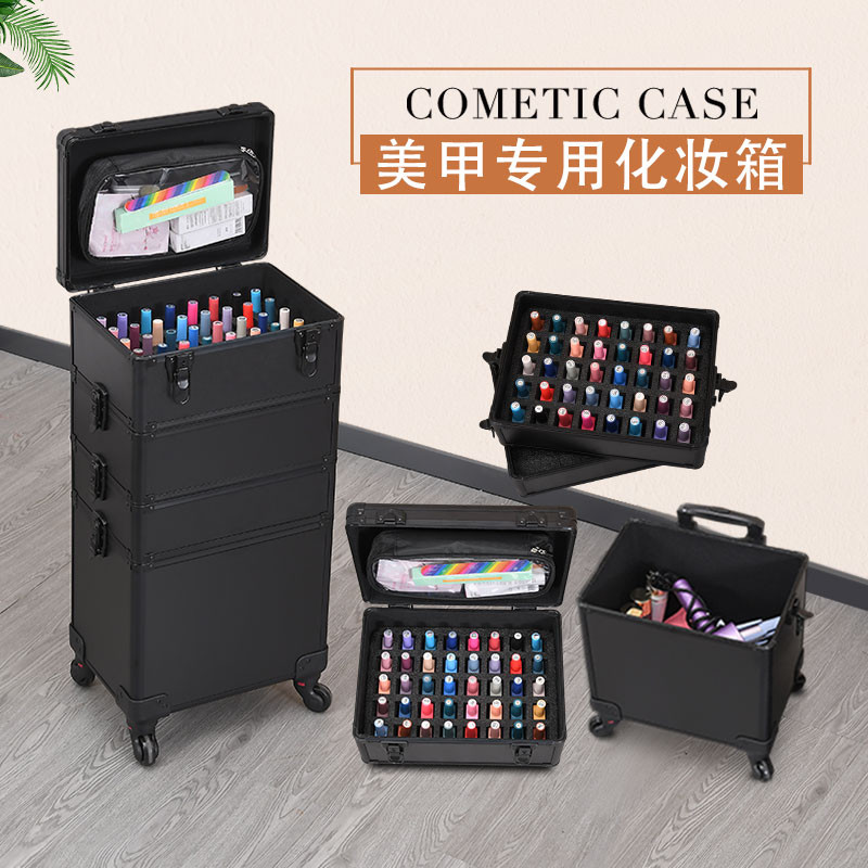 Makeup Box with Large Capacity for Professional Makeup Artists Lockable ...
