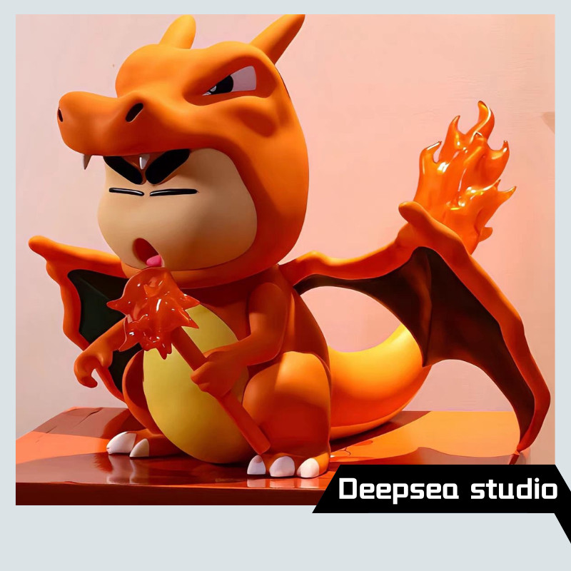 Deepsea studio [Quick delivery in stock] Charizard Shin-Chan Pokémon ...