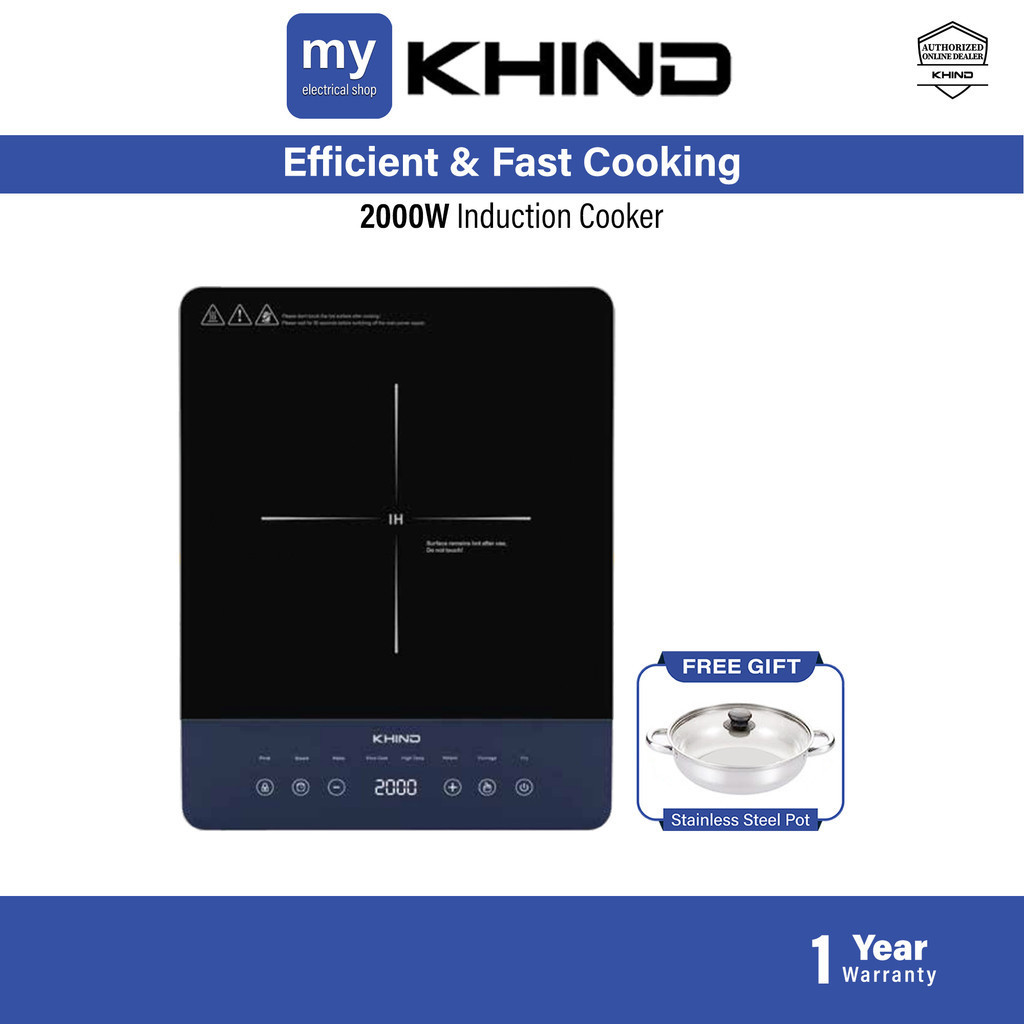Khind 2000W Induction Cooker IC2023 | Shopee Malaysia