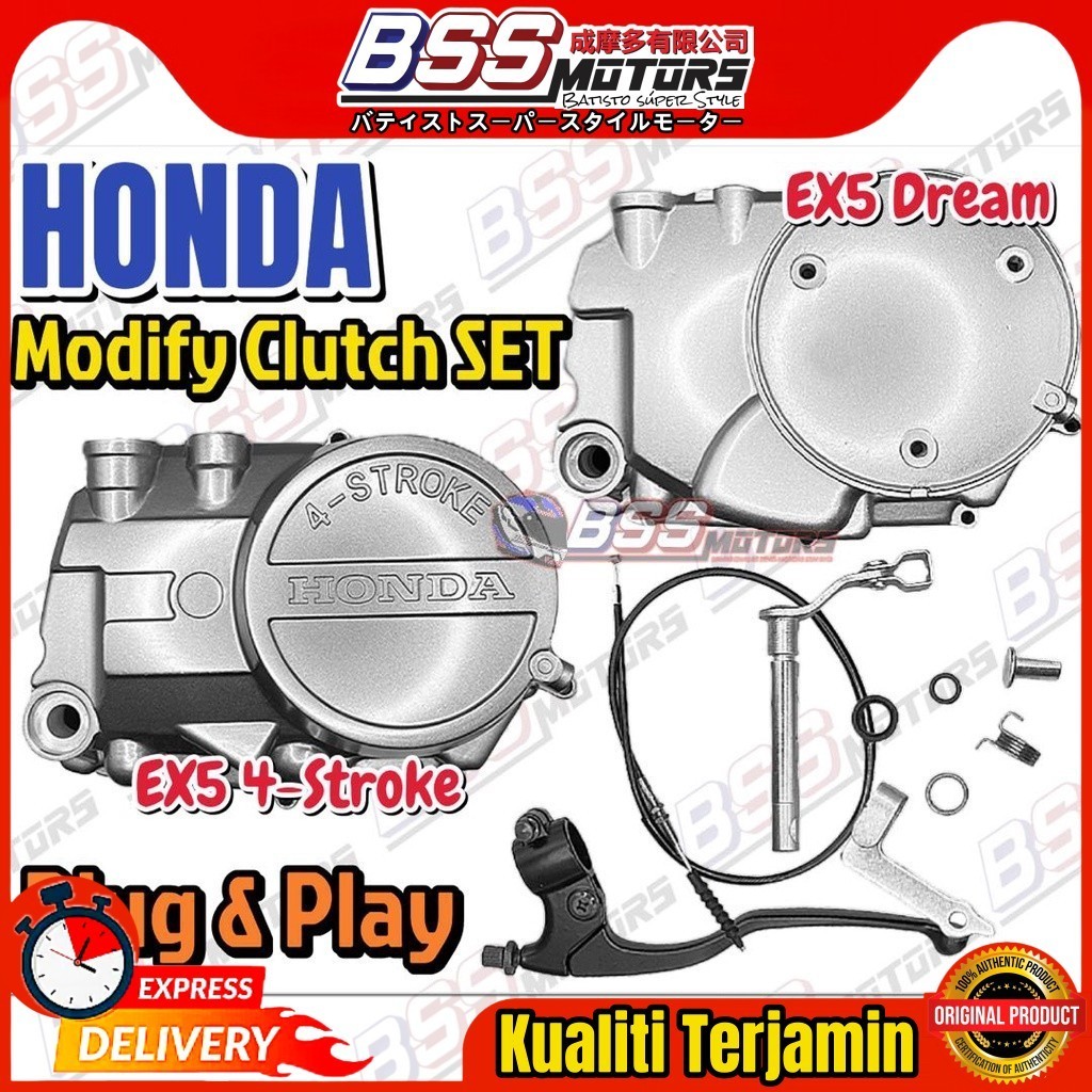 Honda EX5 Clutch Lever Modify Set PNP EX5 Dream / 4 Stroke Class Wave100 CT100 MR1 Modi Hand ...