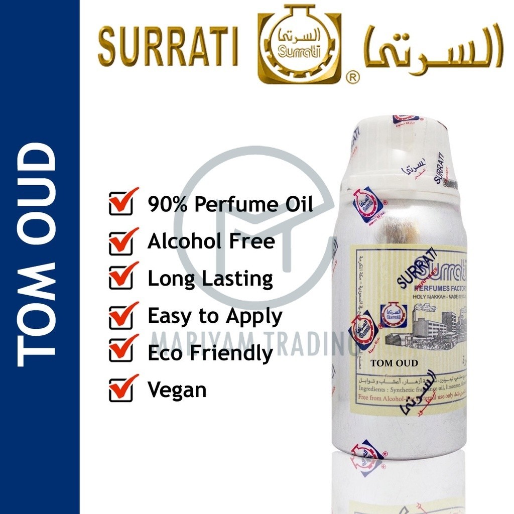 Tom Oud | Surrati | 100ml | Made in Saudi Arabia | Premium Perfume ...