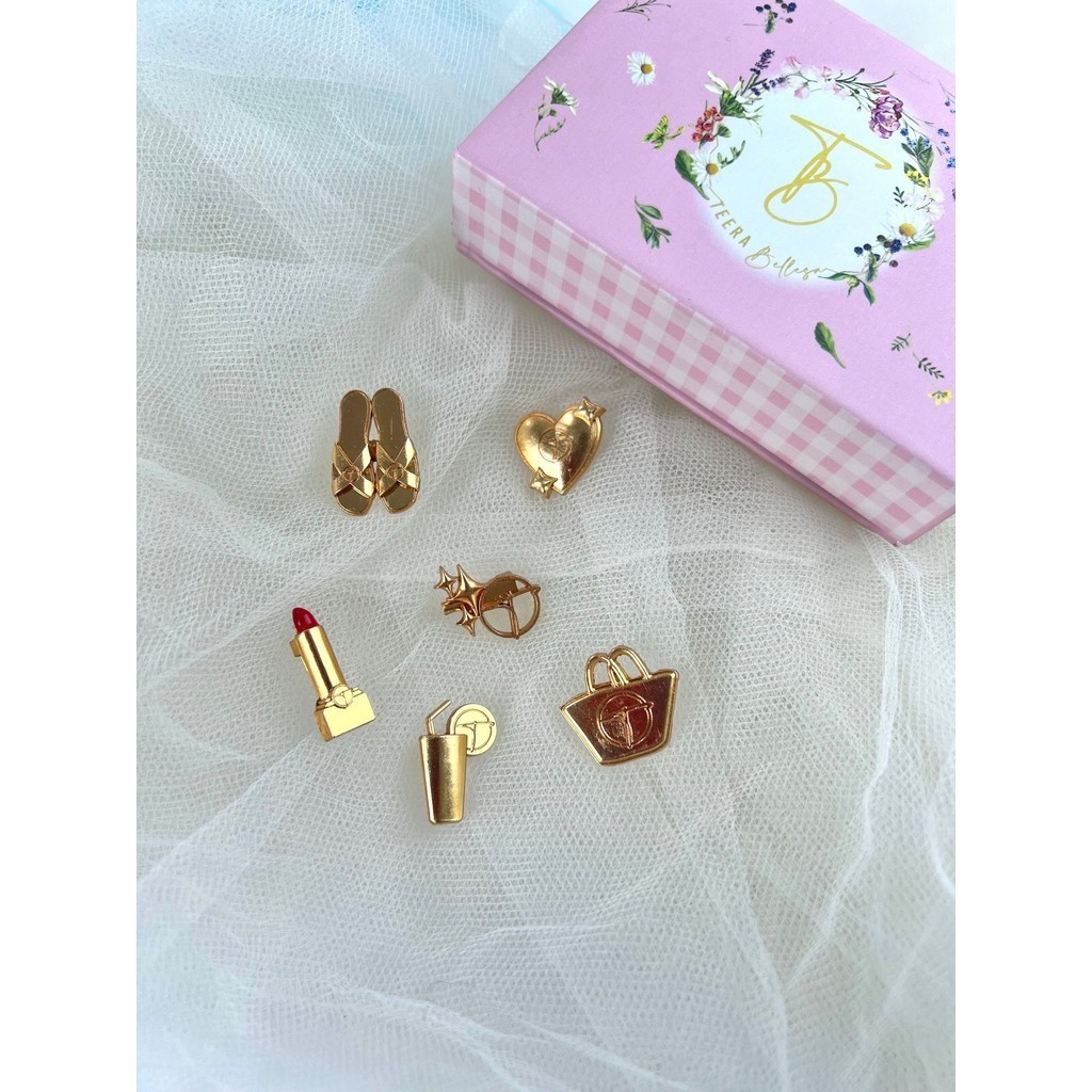 Teera Bellesa Brooch Pin Set | Shopee Malaysia