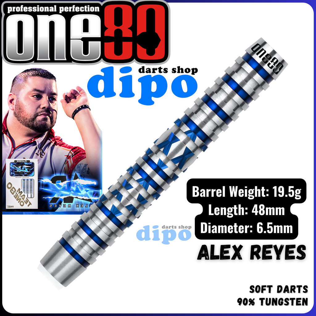 ONE80 ALEX REYES model - ONE80 Soft Darts | Shopee Malaysia
