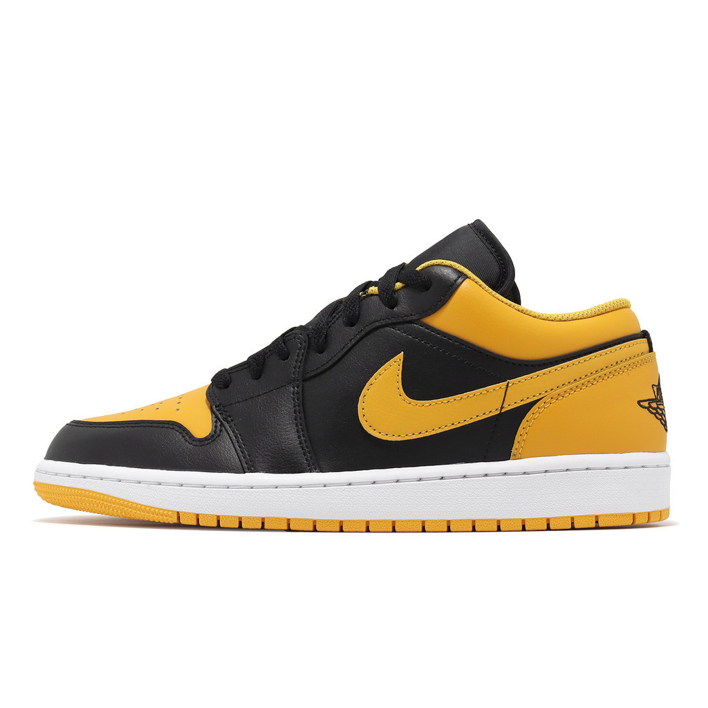 Nike Air Jordan 1 Low Yellow Ochre Black Men's Shoes AJ1 ACS 553558-072 ...