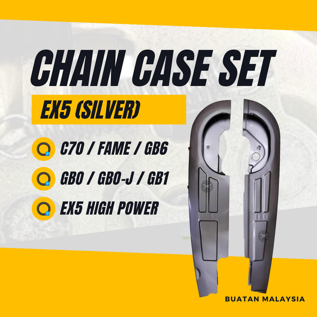 CHAIN CASE SET EX5 - EX5 HIGH POWER C70 FAME GB6 GBO GBOJ GB1 CASING ...