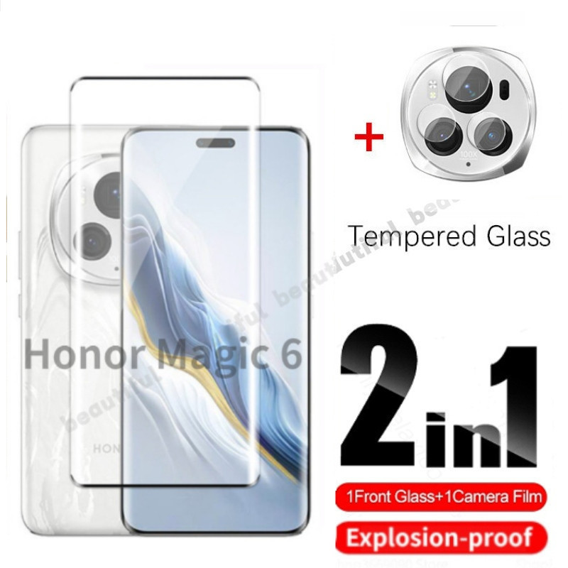 2 IN 1 For Honor Magic 6 Pro Glass For Honor Magic 6 Pro Magic6 Pro Magic6Pro Magic6P 5G ...