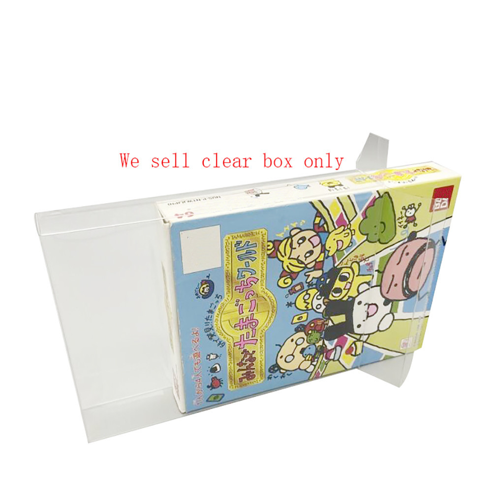 Clear transparent display box Japanese version for N64 game storage box ...