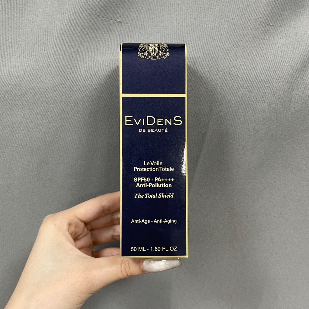 New Evidens' 50ML Sunscreen SPF50+ Anti-aging Anti-pollution Triple ...