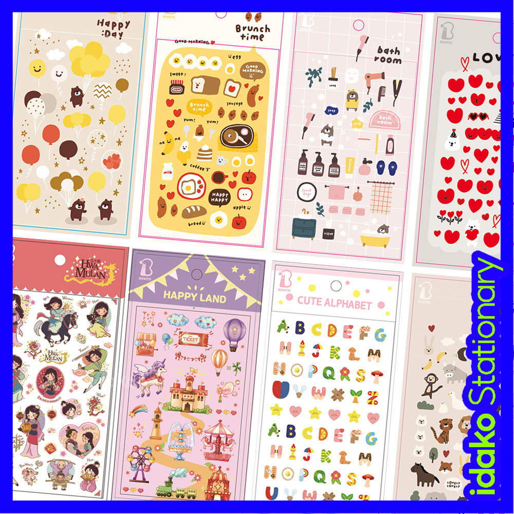 Korea Korea BONITO Cute Cuckoo Card Handbook Animal Character Fairy ...
