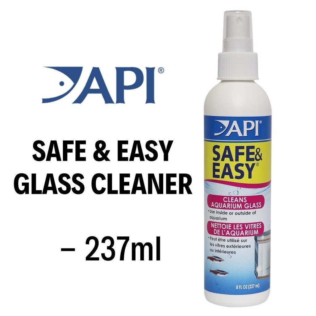API Safe & Easy Glass Cleaner Spray For Aquarium Use (237ml) - Glass ...