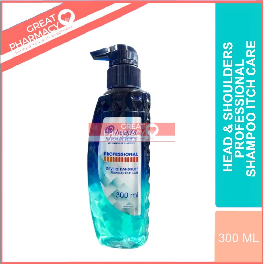 HEAD&SHOULDER PROFESSIONAL ITCH CARE SHAMPOO 300ML | Shopee Malaysia