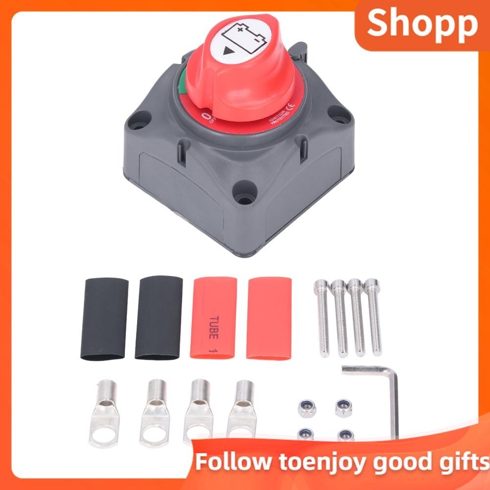 Shopp Battery Isolator Switch Power Cutoff Heavy Duty Knob 12V‑48V for ...
