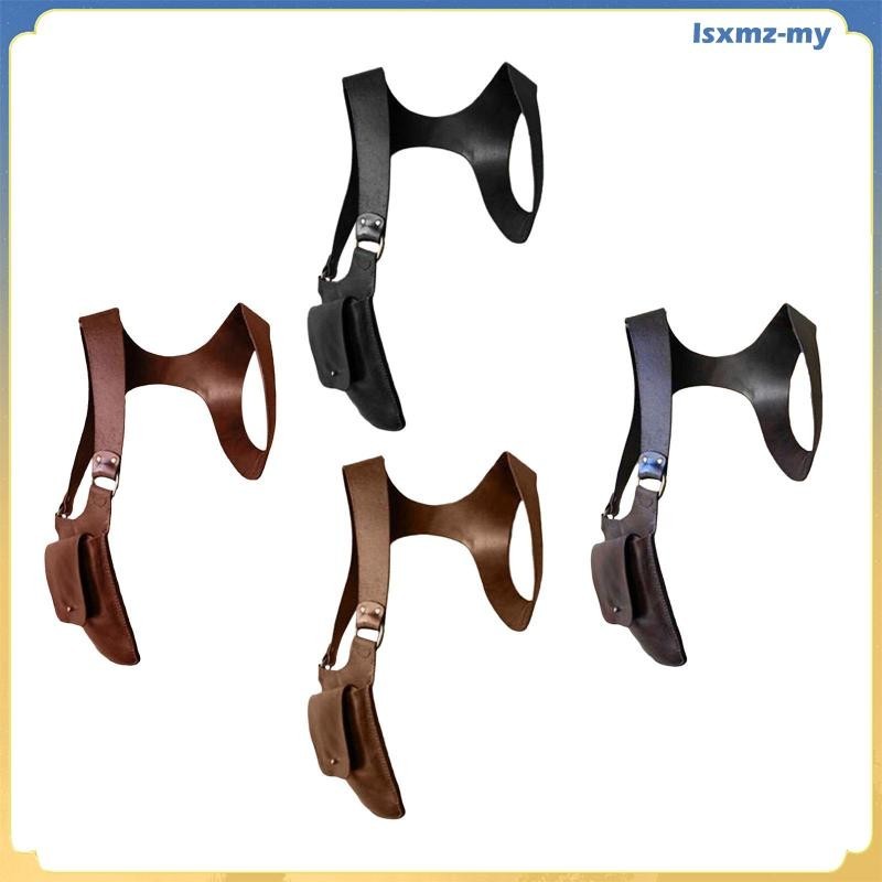 [LsxmzMY] Underarm Shoulder Bag PU Leather Pocket Multi Purpose ...