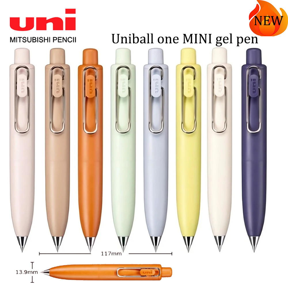 New UNI Uniball One MINI Gel Pen UNS-SP 0.5mm Black Ballpoint Pen Quick ...