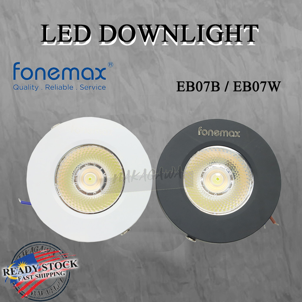 FONEMAX LED DOWNLIGHT COMPACT LED SURFACE EYEBALL | Shopee Malaysia