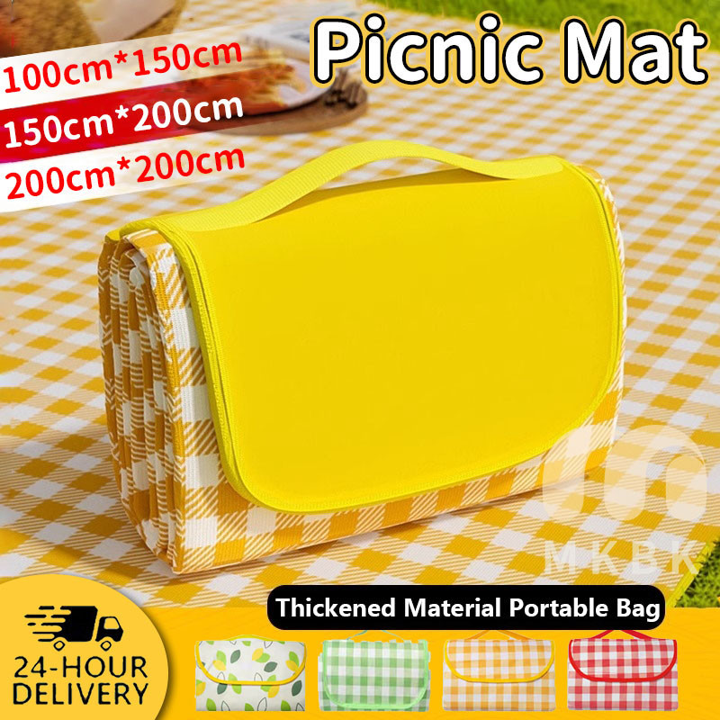 MKBK 3M*2M/2M*2M Outdoor Picnic Mat Foldable Tikar Picnic Waterproof ...