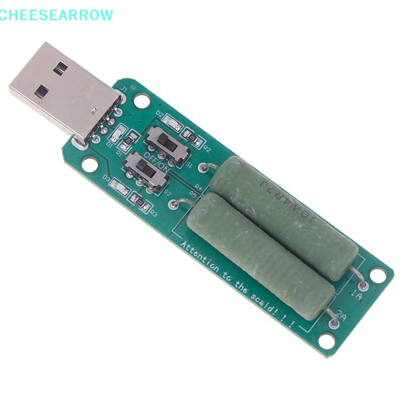 CheeseArrow USB Resistor DC Electronic Load 2 Switch Adjustable Current ...