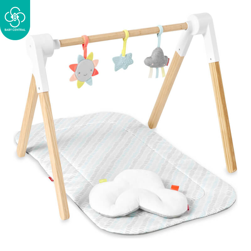 Skip Hop Silver Lining Cloud Wooden Activity Gym | Shopee Malaysia