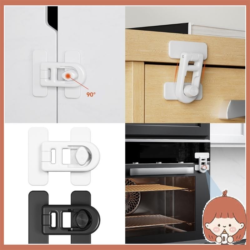 Silin Kitchen Safety Oven Door Lock Heatproof Oven Door Latches for ...