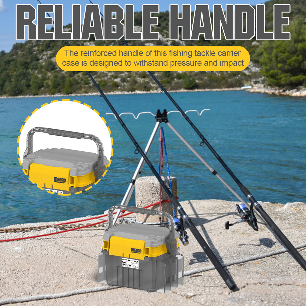 Stok Klang MEBAO MB-705 Fishing Tackle Box Double Layer Large Capacity ...